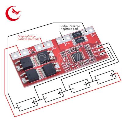 China 4S 30A High Current Li-ion Lithium Battery 18650 Charger Protection Board for sale