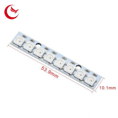 China 8 Channel WS2812 5050 RGB LED Lights Board 5V for sale