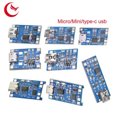 China USB 18650 Lithium Battery TP4056 5V 1A Smt Board Assembly for sale
