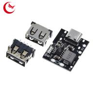 China Type-C USB 5V 2A Boost Converter Step Up Power Module Lithium Battery Charging Protection Board for sale