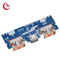 China Type-C USB 5V 2.4A 18650 Boost Battery Charger Board for sale