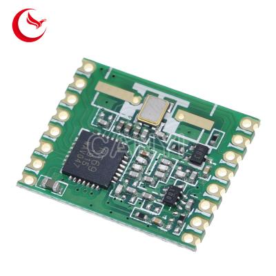 China RFM69HW 868Mhz 20dBm Hope Rf Wireless Transceiver Module for sale