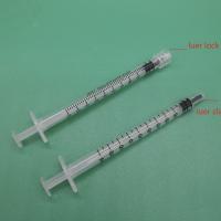China ISO 13485 Safety Standard 1ml Disposable Luer Slip Syringe for Medical Application for sale