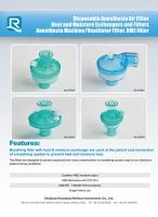China Revolutionize Breathing Respiration with HMEF Anesthesia Filter at 99.9999% Efficiency for sale