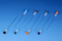 China Disposable Spinal Needle with Quincke and Pencil Point Tip Hub Color Coated Efficiency for sale