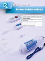 China Medical Materials Accessories Disposable Elastomeric Infusion Pump with Regulator 0.5ml/15min Bolus for sale