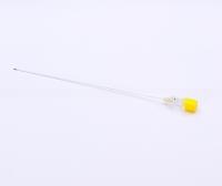 China 100MM Length Disposable RF Needle Radio Frequency Needle Straight Tip in White/Black for sale