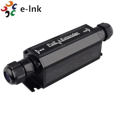 China Waterproof Power Over Ethernet Repeater Industrial 10/100/1000M Gigabit PoE Repeaters for sale