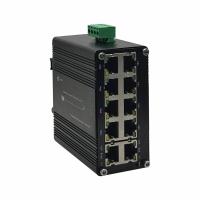 China 10 Port 10/100/1000T Compact Ethernet Switch 12-48VDC Power Input for sale
