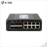 China Fiber Ethernet Switch 8 Port Gigabit RJ45 + 4-Port 1G SFP + 2-Port 10G SFP for sale