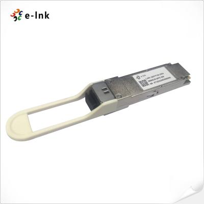 China 100GBASE-ZR4 SFP Fiber Transceivers QSFP28 1310nm 80km DOM Duplex LC SMF for sale
