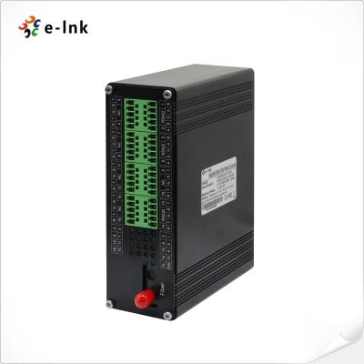 China Industrial 2 Ch RS422 Serial To Fiber Converter Multi-Mode FC 1310nm 2KM for sale
