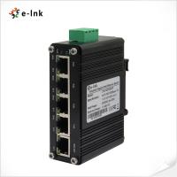 China Mini Industrial Ethernet Switch 4 Ports Gigabit 802.3at PoE With 1 Ports Uplink RJ45 for sale