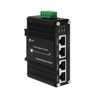 China Industrial 2 Port Gigabit PoE+ Injector 12VDC 48VDC Power Input for sale