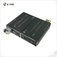 China Micro Mini 4K 10.3Gbps HDMI Fiber Extender With External Audio for sale