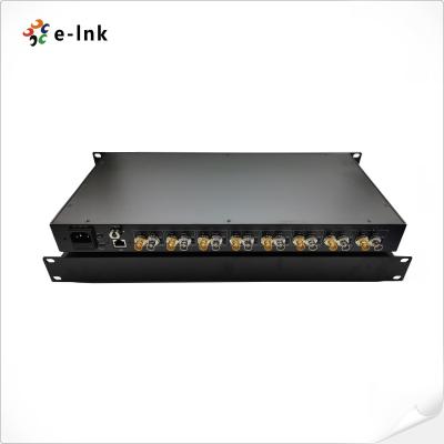 China Distance 20Km SDI Fiber Converter 10G Ethernet Over Fiber Extender for sale