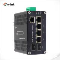 China Industrial PoE Powered 5-Port 10/100/1000T + 2-Port 100/1000X SFP Ethernet Switch with PoE Passthrough for sale