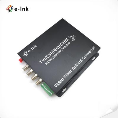 China ROHS FCC CE Video Optical Converter 75Ohm Unbalance Impedance for sale