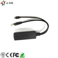 China Gigabit 5V 2A PoE Power Splitter RJ45 Male With Micro USB Port for sale