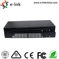 China 32Ch Fiber Optic Accessories POTS FXO FXS Telephone Over Fiber Mux for sale
