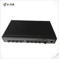 China 8x1000M SFP ports + 1x1000M SFP/TP port (Combo) uplink Managed Fiber Switch for sale