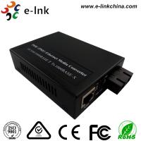 China 15.4W IEEE802.3af Fiber Media Converter 10/100/1000Mbps Ethernet for sale