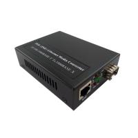 China 10Mbps 100Mbps 1000Mbps Fiber Media Converter 3W Power Consumption for sale