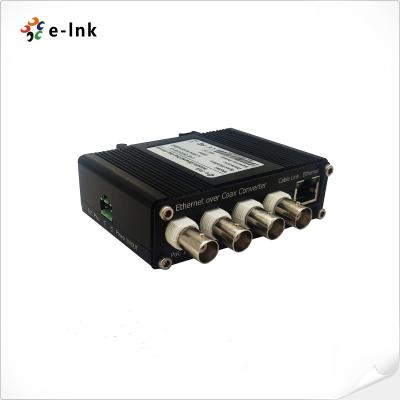 China 300m Fiber Optic Accessories 10 100Base TX Ethernet Switch With PoC for sale