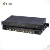 China Cat5UTP 100m Fiber Optic Accessories Ethernet Over Coax Extender With PoC for sale