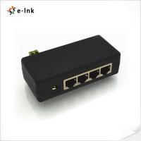 China IEEE802.3AF 802.3AT 4 Port Gigabit POE Injector Passive Power Supply for sale