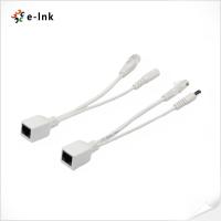 China Gigabit Passive Poe Splitter for AP, CPE, IP Camera, IP Phone 9-48V 1A 8 Inches Length for sale