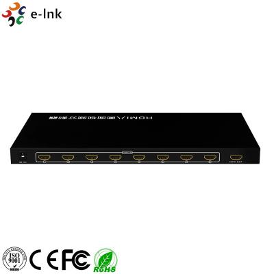 China DC12V 8x1 HDMI Multiviewer Switch High Speed Press Key IR Remote for sale
