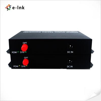 China 4Ch RCA Audio Over Fiber Media Converter Receiver AC Power Supply for sale