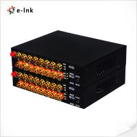 China 8Ch Bidirectional Fiber Media Converter 24 Bit Digitally Encoded for sale
