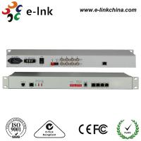China 4E1 1FE EOW Console NMS HDMI Extender Over Fiber Polarity Free for sale