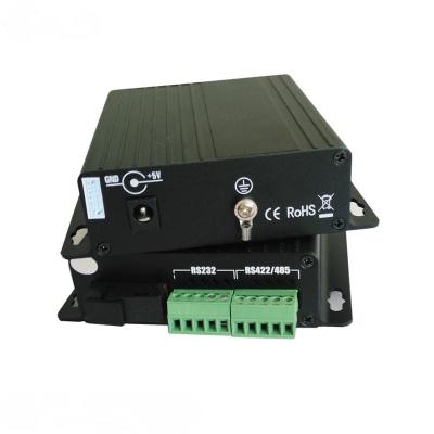 China RS232 RS422 RS485 Serial To Fiber Media Converter EIA TIA Standard for sale