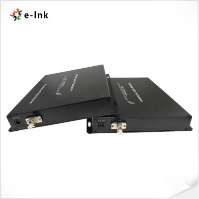 China DC12V 1A 3G SDI Video Fiber Converter With Audio RS422 Ethernet Tally for sale