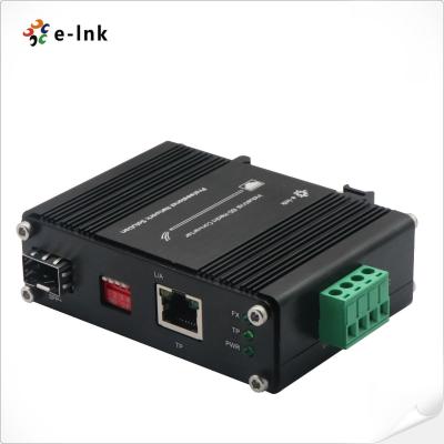 China DIN Rail Fiber Media Converter With 4 Digit DIP Switch Function for sale