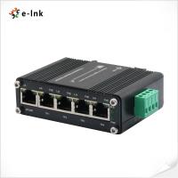 China PoE Switch 4 Port 10/100/1000BASE-T 802.3at To 1-Port Gigabit RJ45 Uplink Ethernet Switch for sale