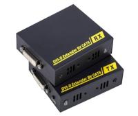 China DVI Video Extender HDCP1.2 Fiber Optic Accessories Over CAT5 6 Kit for sale