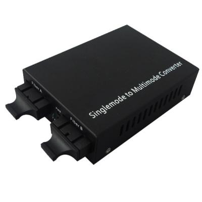 China Low Heat 100Mbps Fiber Media Converter Single Mode Multi Mode for sale
