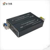 China 4K HDMI Fiber Extender Single Mode Single Fiber Transmitter & Receiver LC 20KM for sale