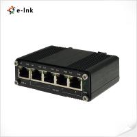 China Industrial 90W PoE Extender 1-Port 802.3bt PoE++ To 4-Port 802.3Af/at Din Rail Mounting for sale