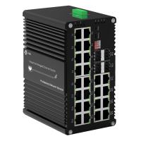 China Industrial L2+ 24-Port 10 / 100 / 1000T 802.3at PoE + 4-Port 1000X SFP Managed Switch for sale