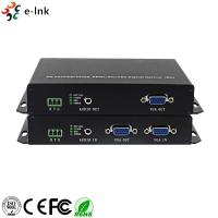 China VGA Fiber Optic Extender VGA Signals Input/Output 1080P for sale