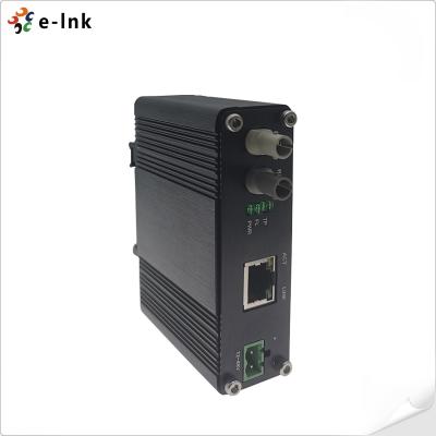 China Industrial Multi-Mode Fiber Media Converter With 1 Port ST 10Base-T Optical Port for sale