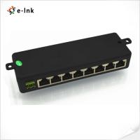 China 8-Port 10 / 100M Passive POE power supply with RJ45 connectors 12-57V DC for sale