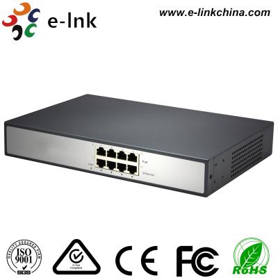 China 4-Port PoE Injector 8x10/100M RJ45 ports + 1xAC input port + 4xPoE ports for sale