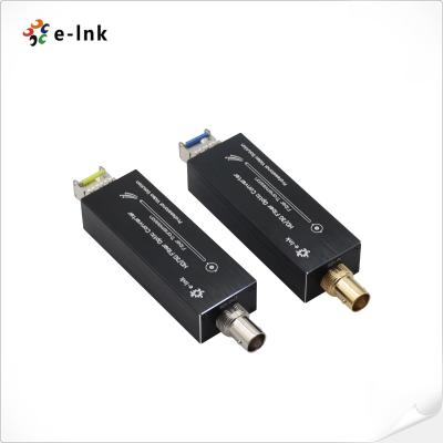 China Mini HD-SDI over Fiber Extender 1-channel HD-SDI Video Transmission 20KM for sale