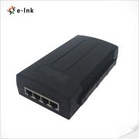 China Commercial 2 Port 10/100/1000M 802.3at Gigabit PoE Injector Adapter for sale